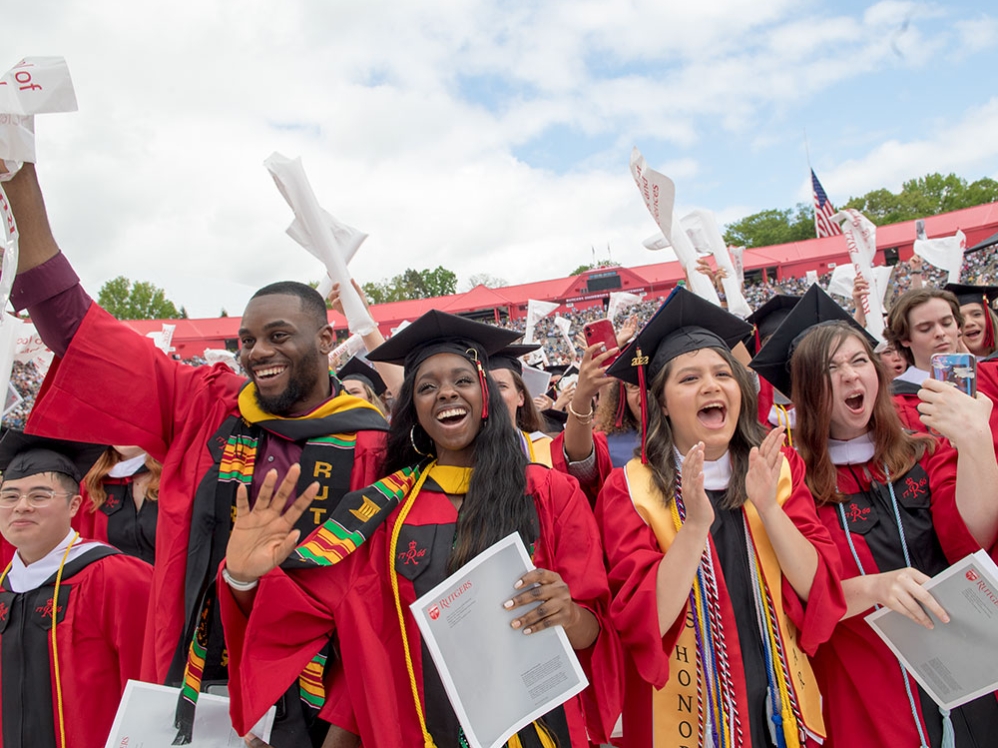Looking Back To Commencement 2022 Rutgers Commencement